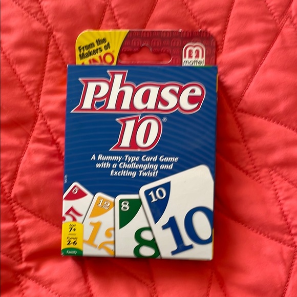 Mattel | Games | Mattel Phase Card Game Multicolor | Poshmark